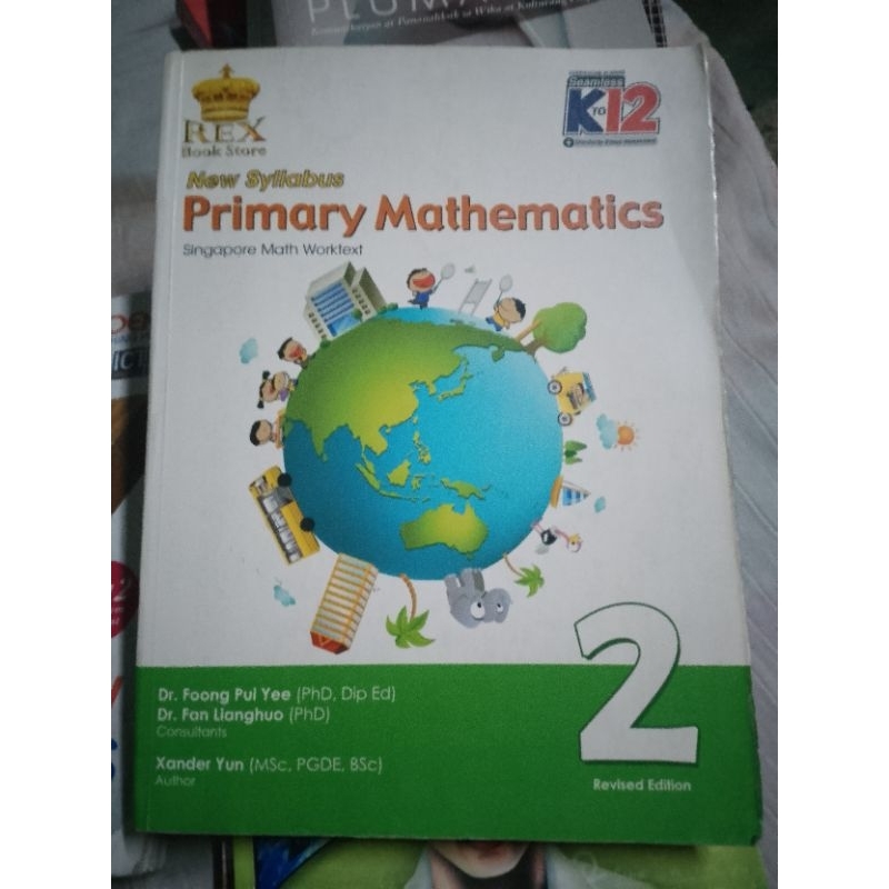 New Syllabus PRIMARY MATHEMATICS grade 2 (slightly use | Shopee Philippines