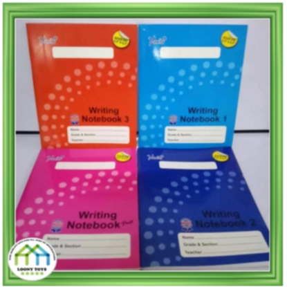 Masaya100 School Supplies K-12 Vanda Writing Notebook Prep,1,2,and3 ...