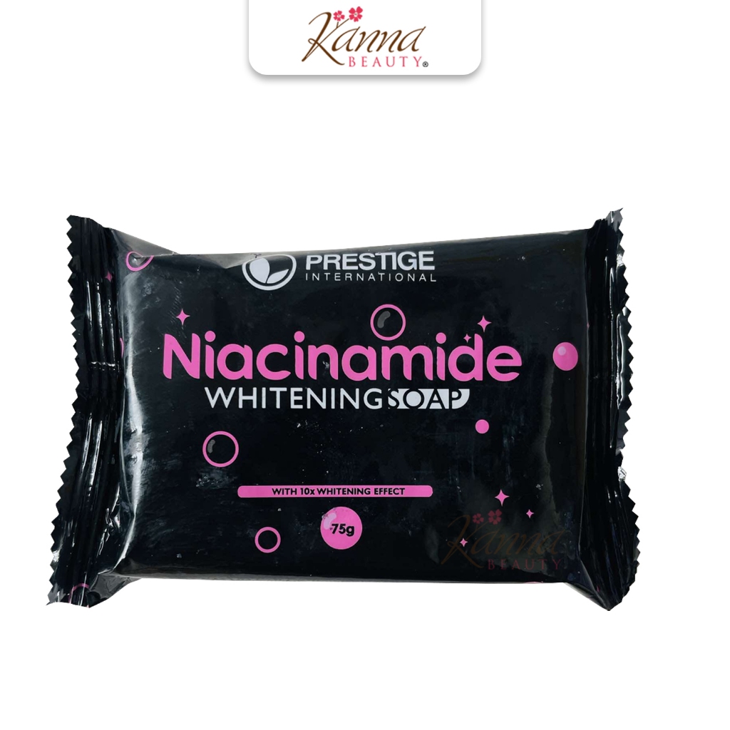 Prestige Niacinamide Whitening Soap 10x Whitening 75g | Shopee Philippines