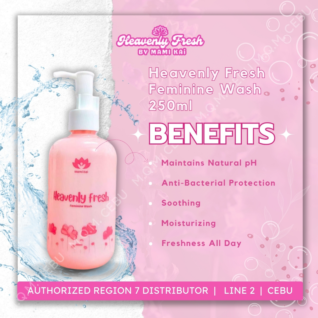 HEAVENLY FRESH Feminine Wash by Mami Kai - CEBU PRE-ORDER | Shopee ...