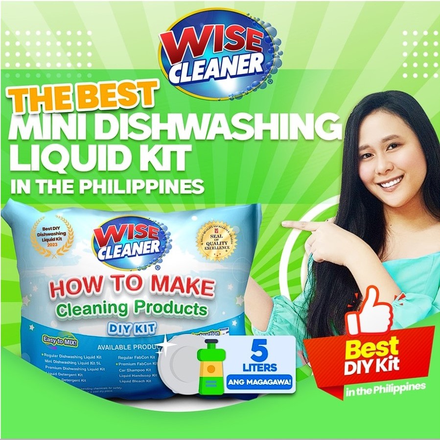 MINI DISHWASHING LIQUID - WISE CLEANER | Shopee Philippines
