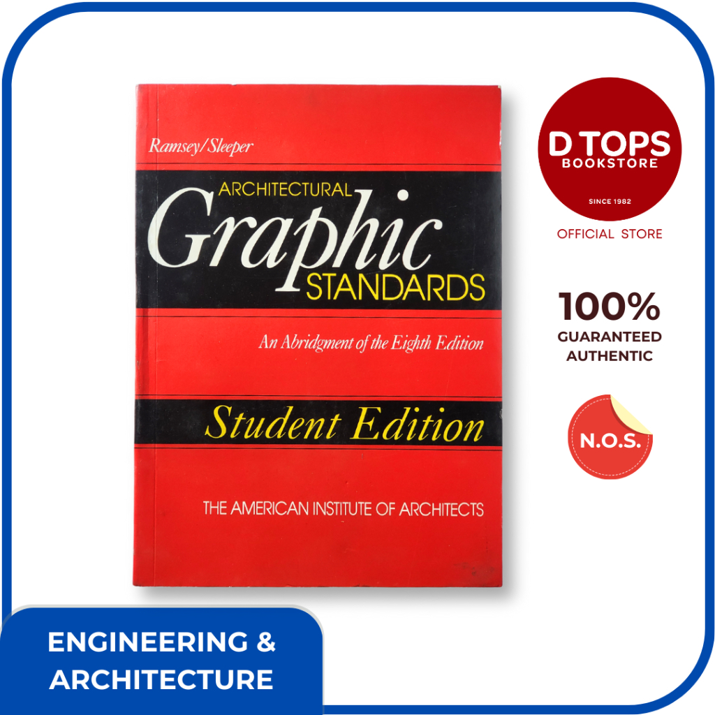 ARCHITECTURAL GRAPHIC STANDARDS Student Edition by Ramsey/Sleeper & American Institute of ...