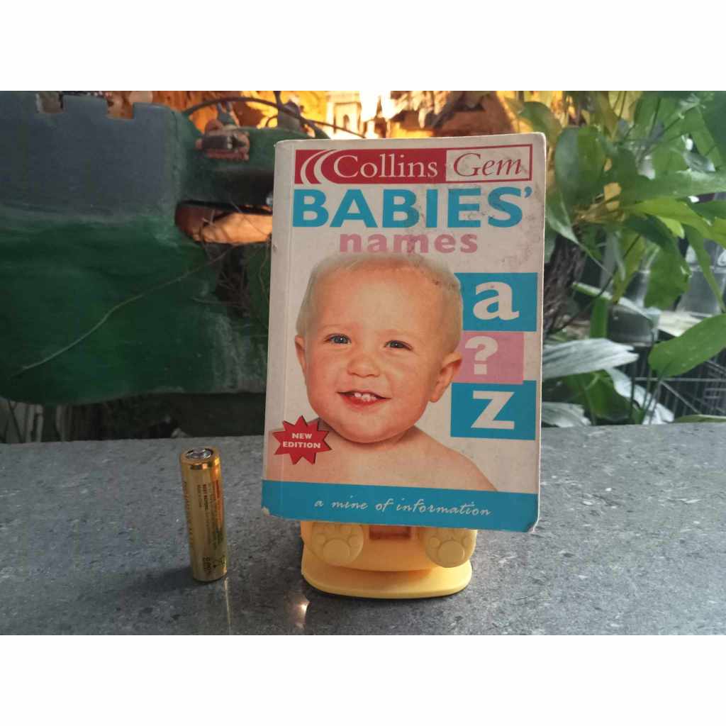 Babies' Names A-Z [Collins Gem, Pocket Size] | Shopee Philippines