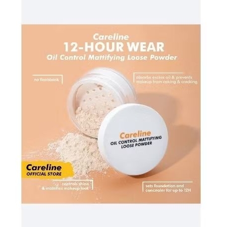 Careline Oil Control Mattifying Loose Powder | Shopee Philippines