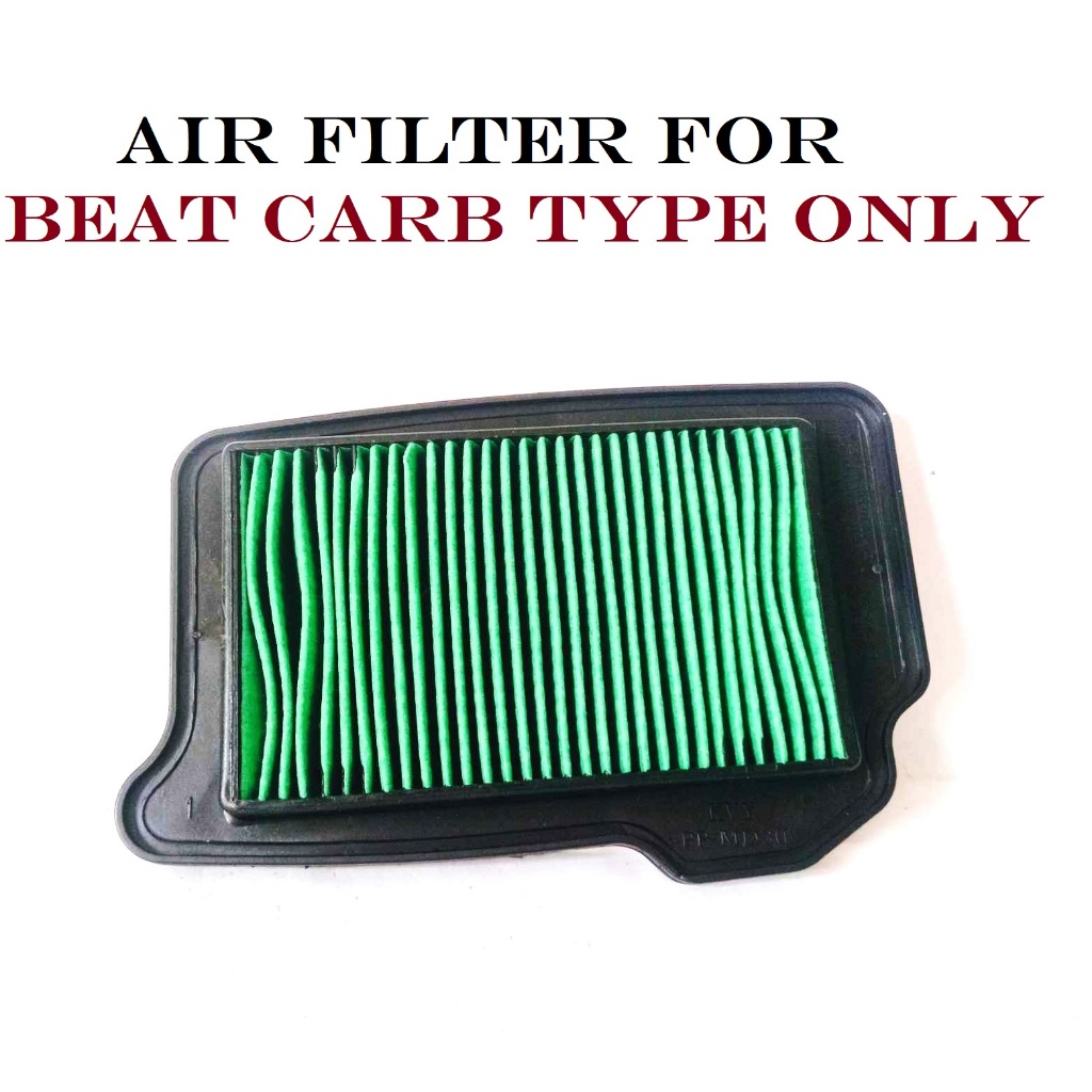 STOCK AIR FILTER FOR HONDA BEAT CARB TYPE ONLY | Shopee Philippines