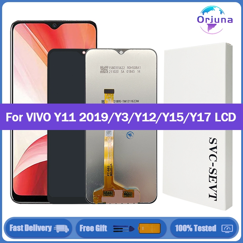 Original For Vivo Y11 2019 Y3 Y12 Y15 Y17 LCD Display Touch Screen Digitizer Assembly ...