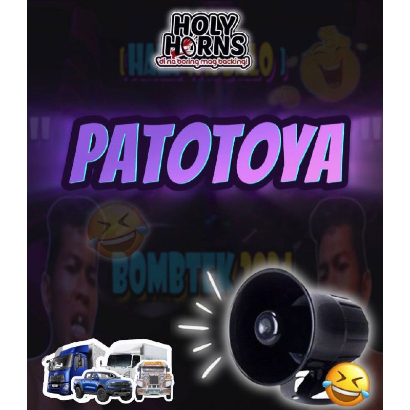 BAckhorn⭐PATOTOYA TONE⭐ • BACKHORN • BACKING ALARM FOR TRUCKS 12-24V ...