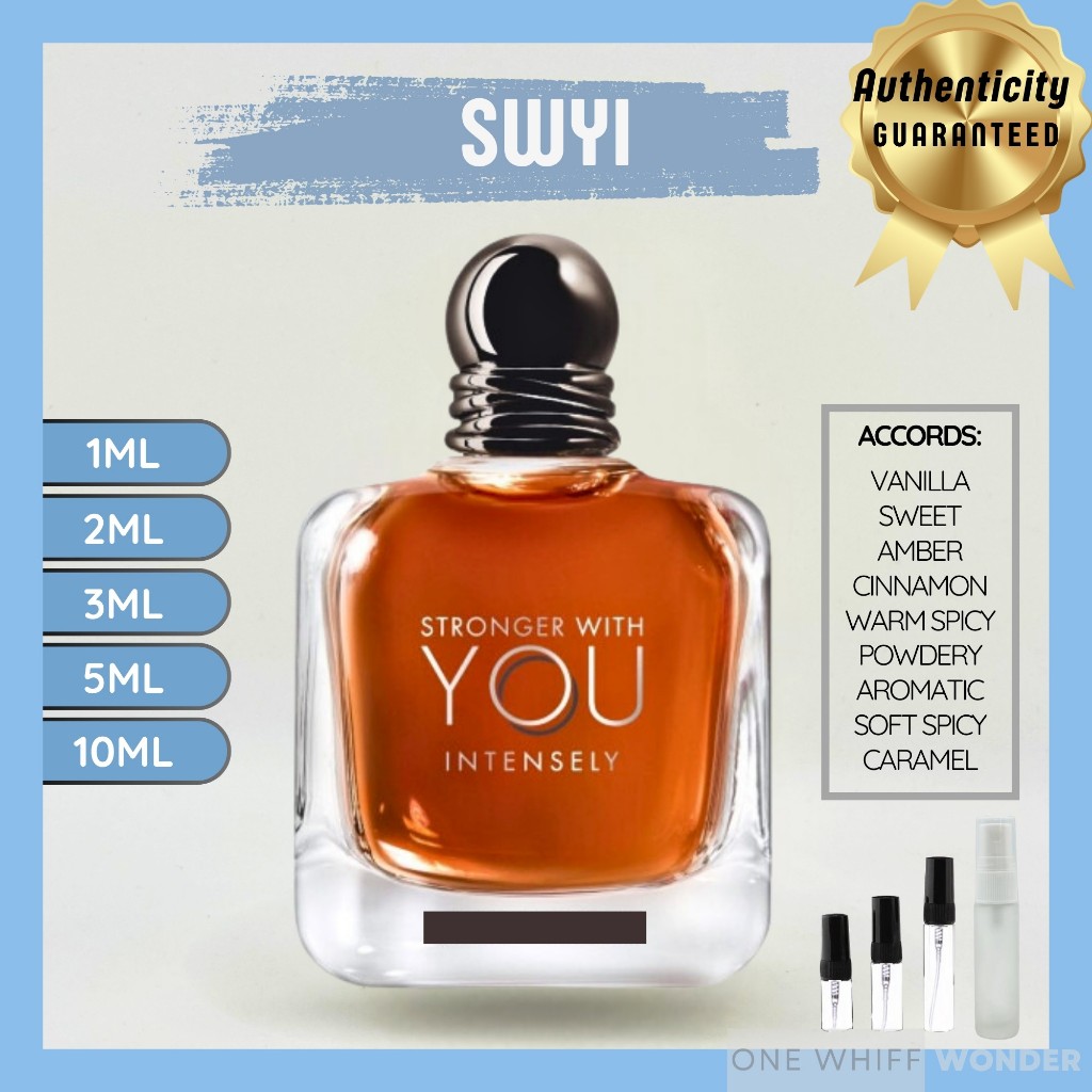 Stronger With You Intensely (1mL, 2mL, 3mL, 5mL or 10mL) ONE WHIFF ...