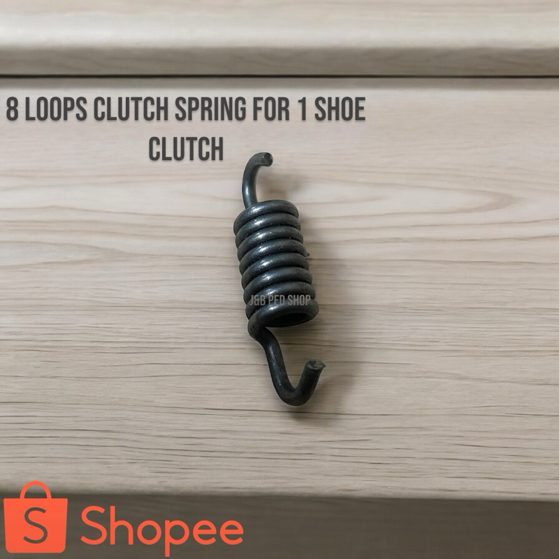 8 Loops spring for 1 shoe clutch fit to Brushcutter, gas scooter 44-5 ...