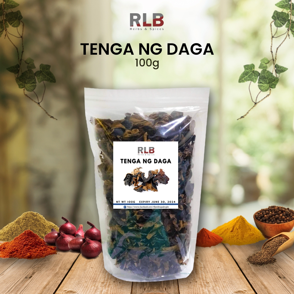 100 grams Tenga ng Daga Mushroom Kitchen Condiments Wood Ear Cooking ...