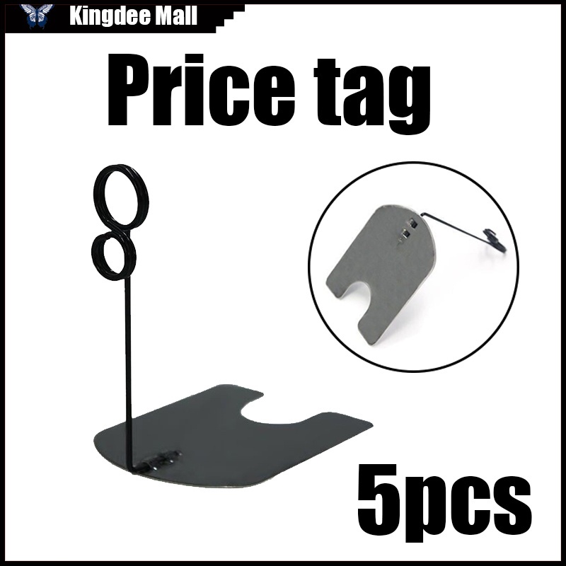 5PCS Tag Clip Stand Bread Price Label For Restaurant Supermarket ...