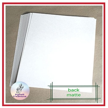 25/50pcs Fold cote / Foldcote Board Paper 220gsm/250gsm/300gsm/320gsm ...