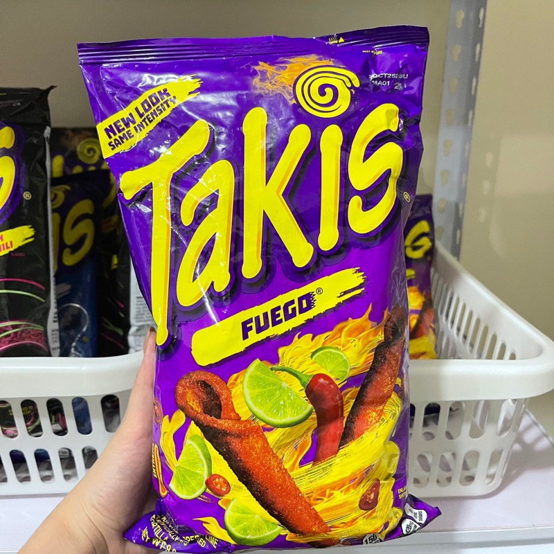 TAKIS FUEGO 9.9oz BIG PACK TAKIS Fuego Hot Chili Pepper Lime Tortilla ...