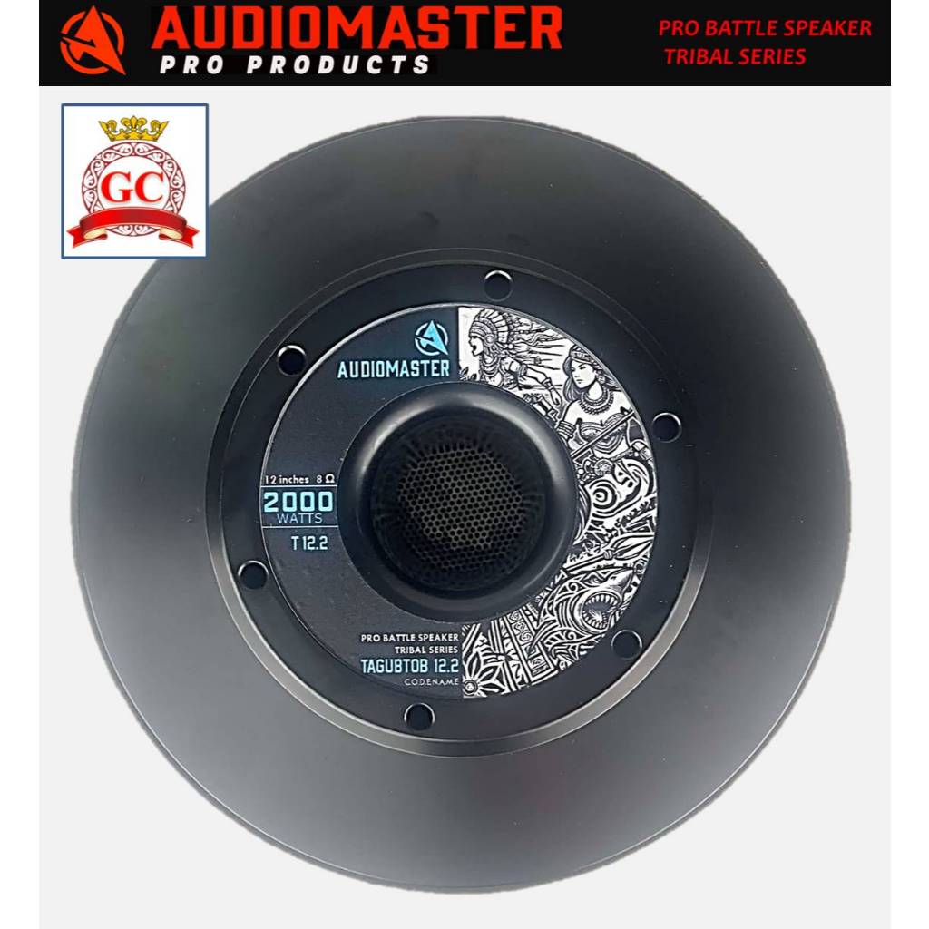 Audiomaster Pro Battle Speaker Tribal Series Tagubtob 12.2 / T12.2 ...