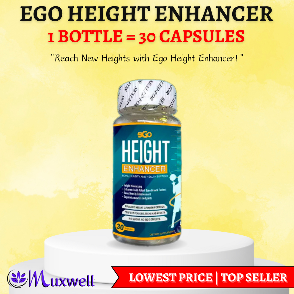 Ego Height Enhancer Boost Natural Growth & Improve Confidence | FDA ...