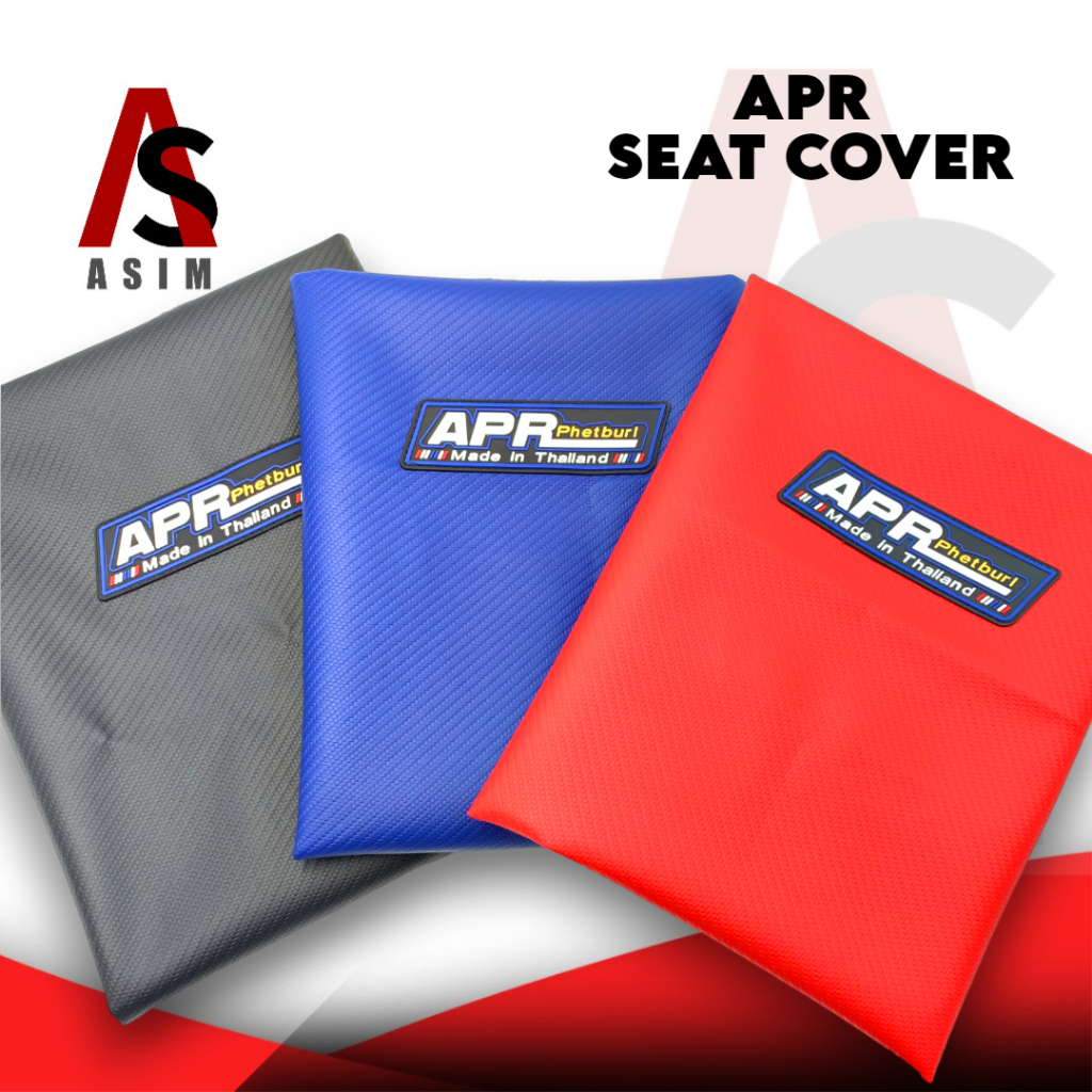 ASIM MOTORCYCLE APR SEAT COVER RUBBER EMBROID TAHI/NO TAHI MADE IN ...
