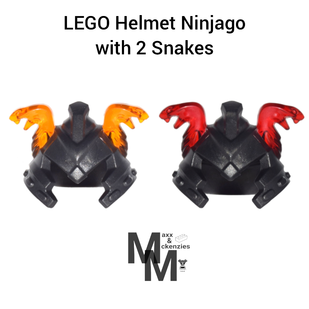 Helmet Ninjago with Cheek Protection and 2 Snakes (24484pb) LEGO ...
