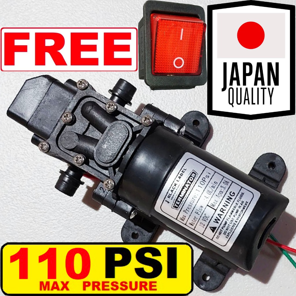 PUMP with MOTOR for Electric Rechargeable Knapsack Sprayer 12V ...