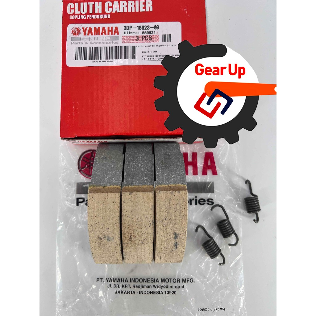 2DP Yamaha Clutch Weight Shoe / Lining For Yamaha Nmax v1 v2 Aerox V1 ...