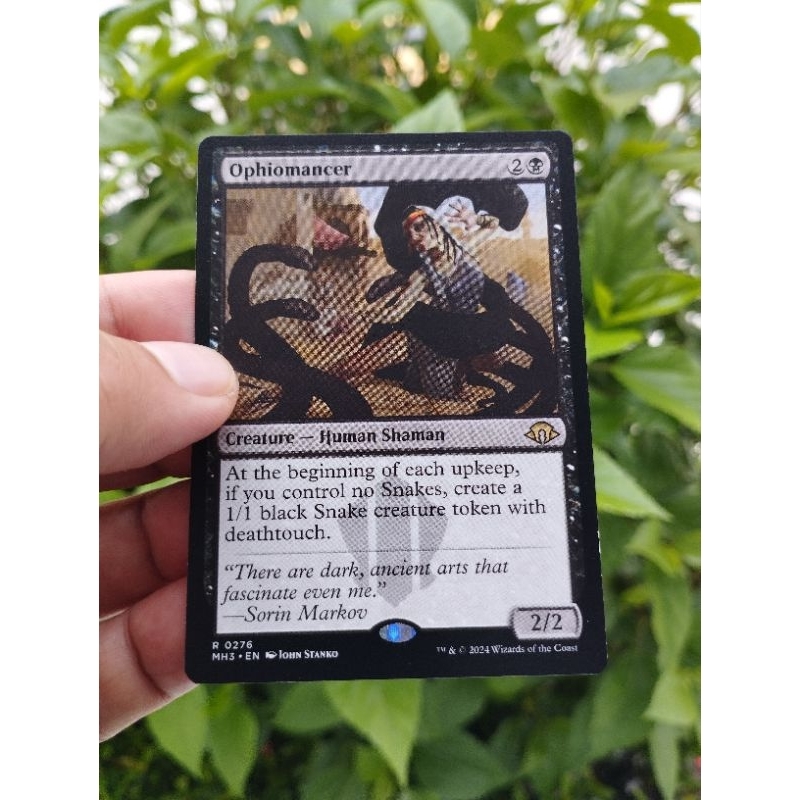 MTG Ophiomancer - Modern Horizons 3 (MH3) Mint Trading Card | Shopee ...