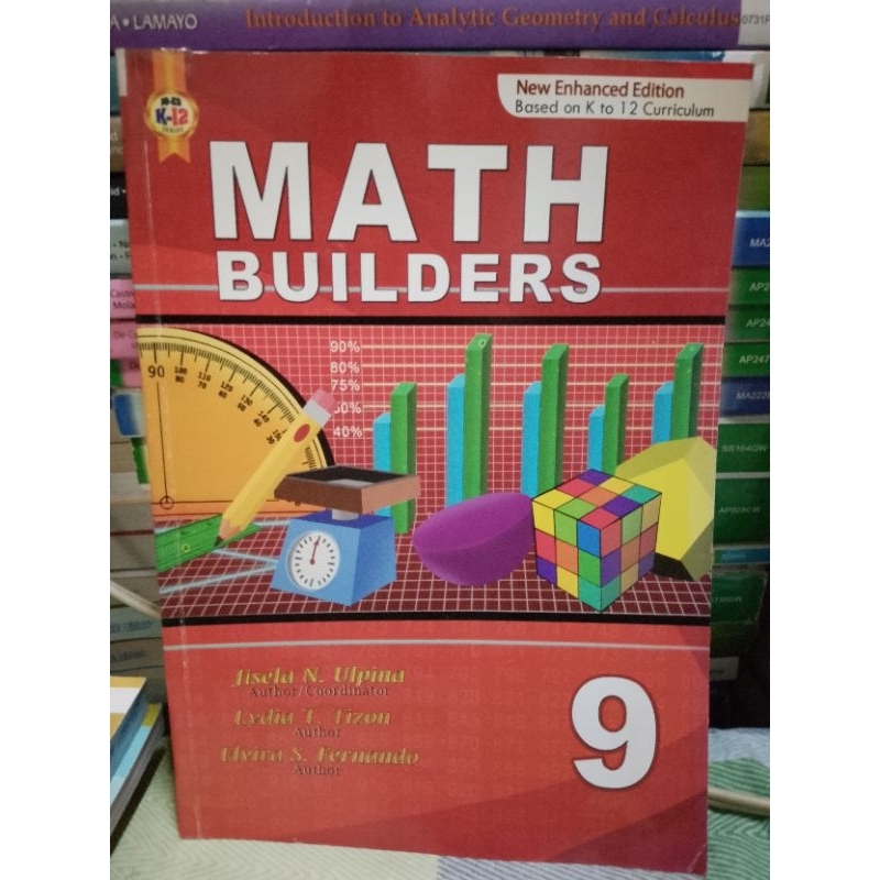 MATH BUILDERS grade 9 (brandnew | Shopee Philippines