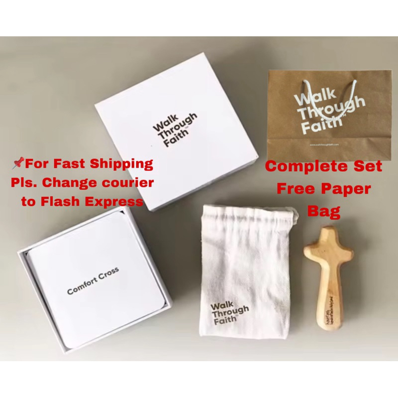 Walk Through Faith Comfort Cross Handcrafted in Holy Land- Authentic ...