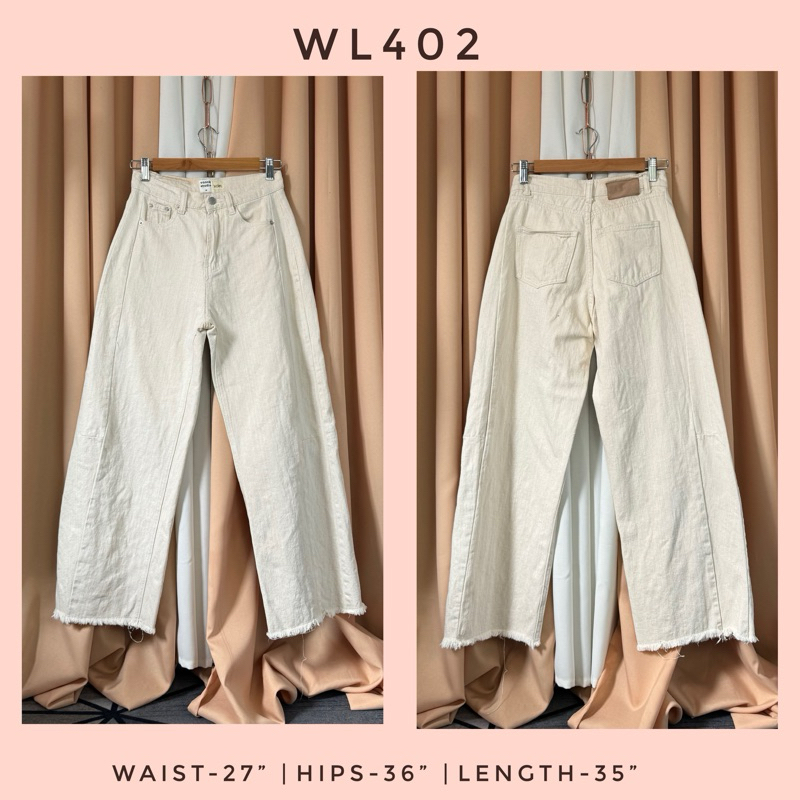 Denim/ Maong Wideleg/Baggy Pants | Shopee Philippines