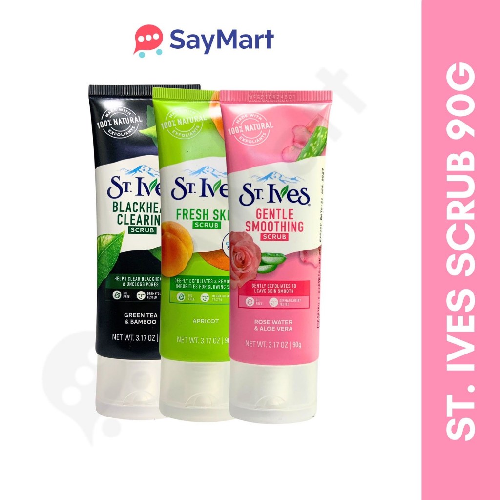 ORIGINAL ST. IVES FACIAL SCRUB 90G | Shopee Philippines