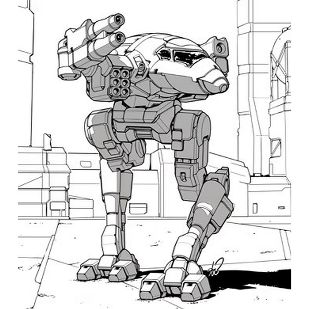 Raven Light Mech (Battletech Proxy) | Shopee Philippines