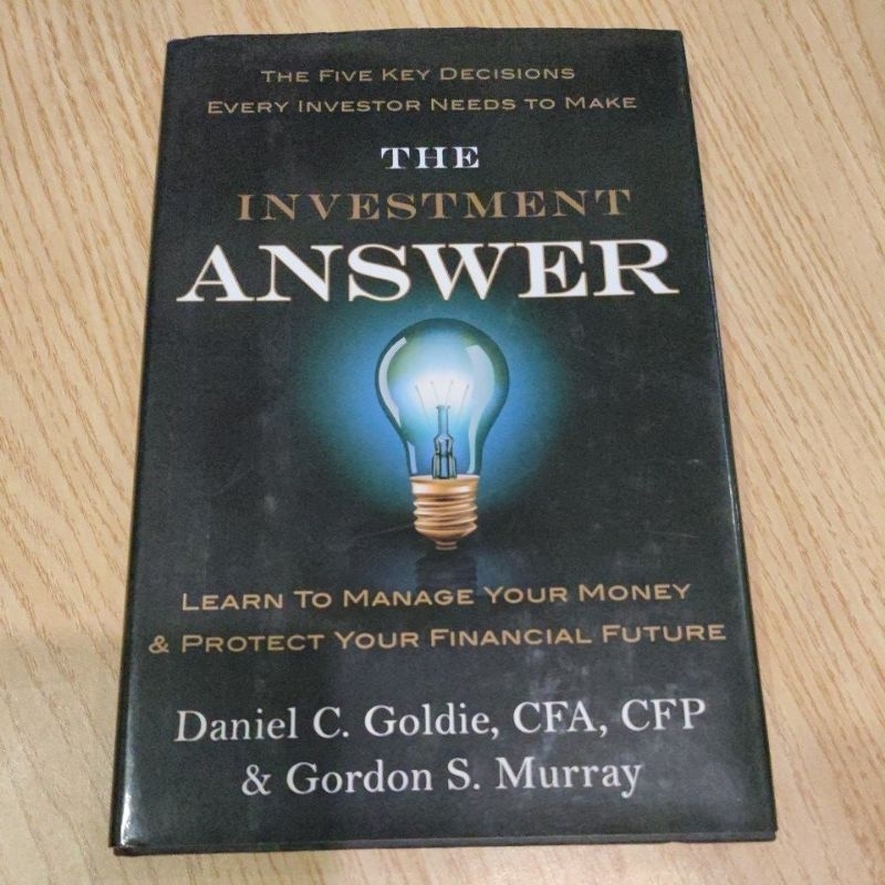 The Investment Answer (Used book) | Shopee Philippines