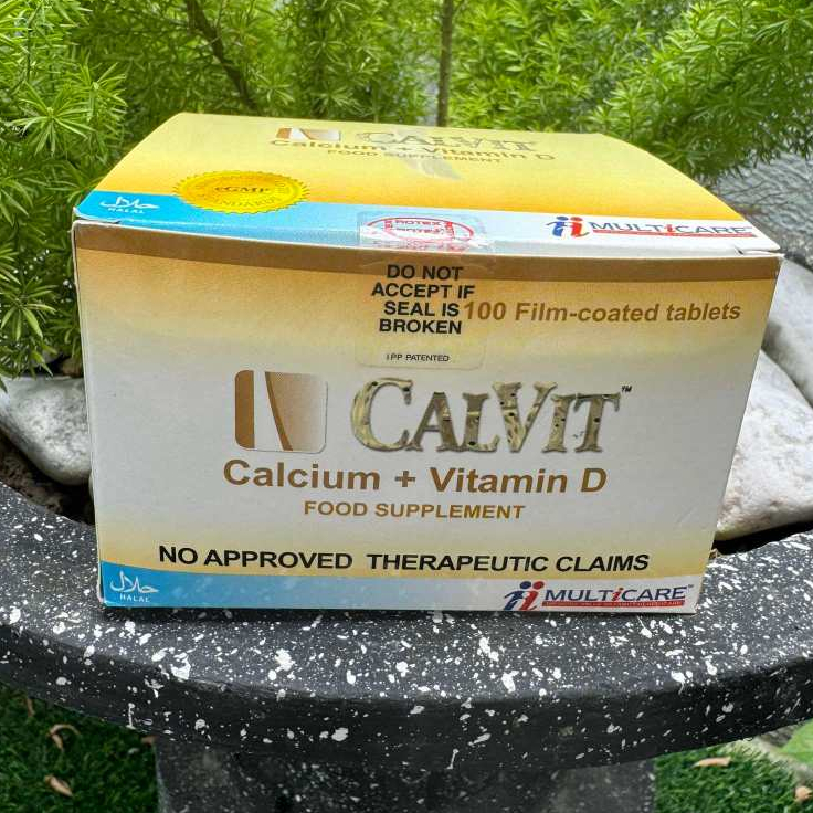 Calvit Calcium + Vitamin D (sold per 10 pcs) | Shopee Philippines