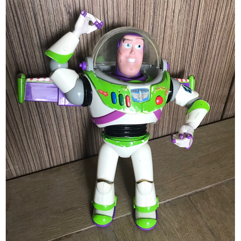 Disney Pixar’s Toy Story Collectible Talking Buzz Lightyear with Lazer ...