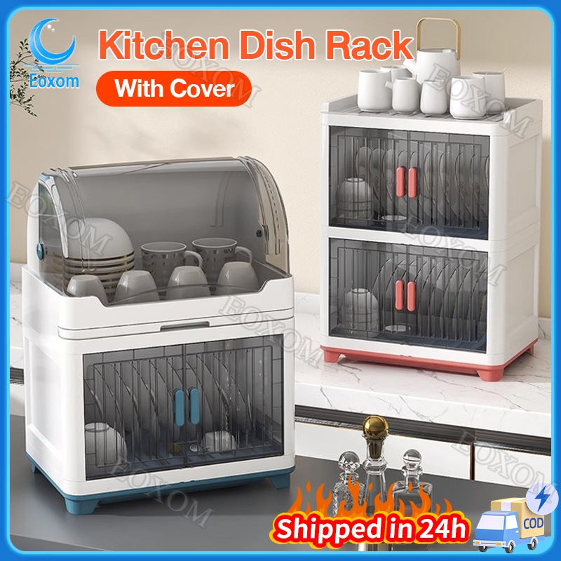 Dish Rack Kitchen Multifunctional Dish Drain Organizer Plate Tableware ...