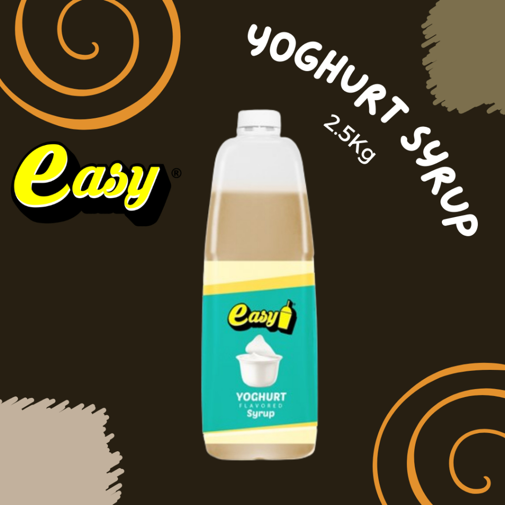 EASY BRAND YOGHURT FLAVORED SYRUP 2.5KG | Shopee Philippines