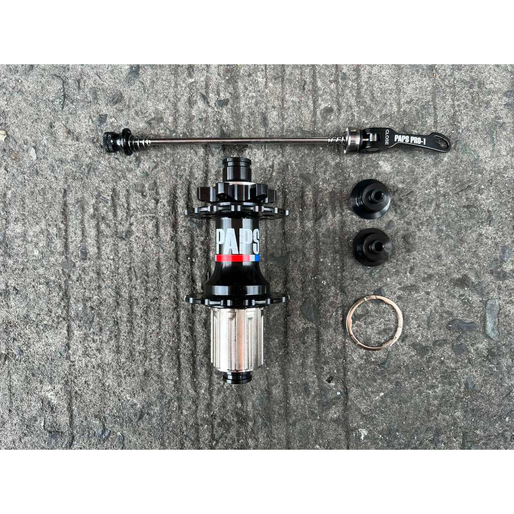 PAPS PRO-1 MTB HUBS VERSION 5 - 4 PAWLS 3 TEETH - QR AND TA READY 32 ...