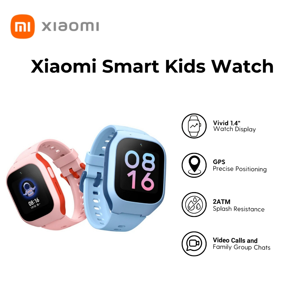 XIAOMI SMART KIDS WATCH | WITH SIM SLOT | 2ATM splash resistance ...