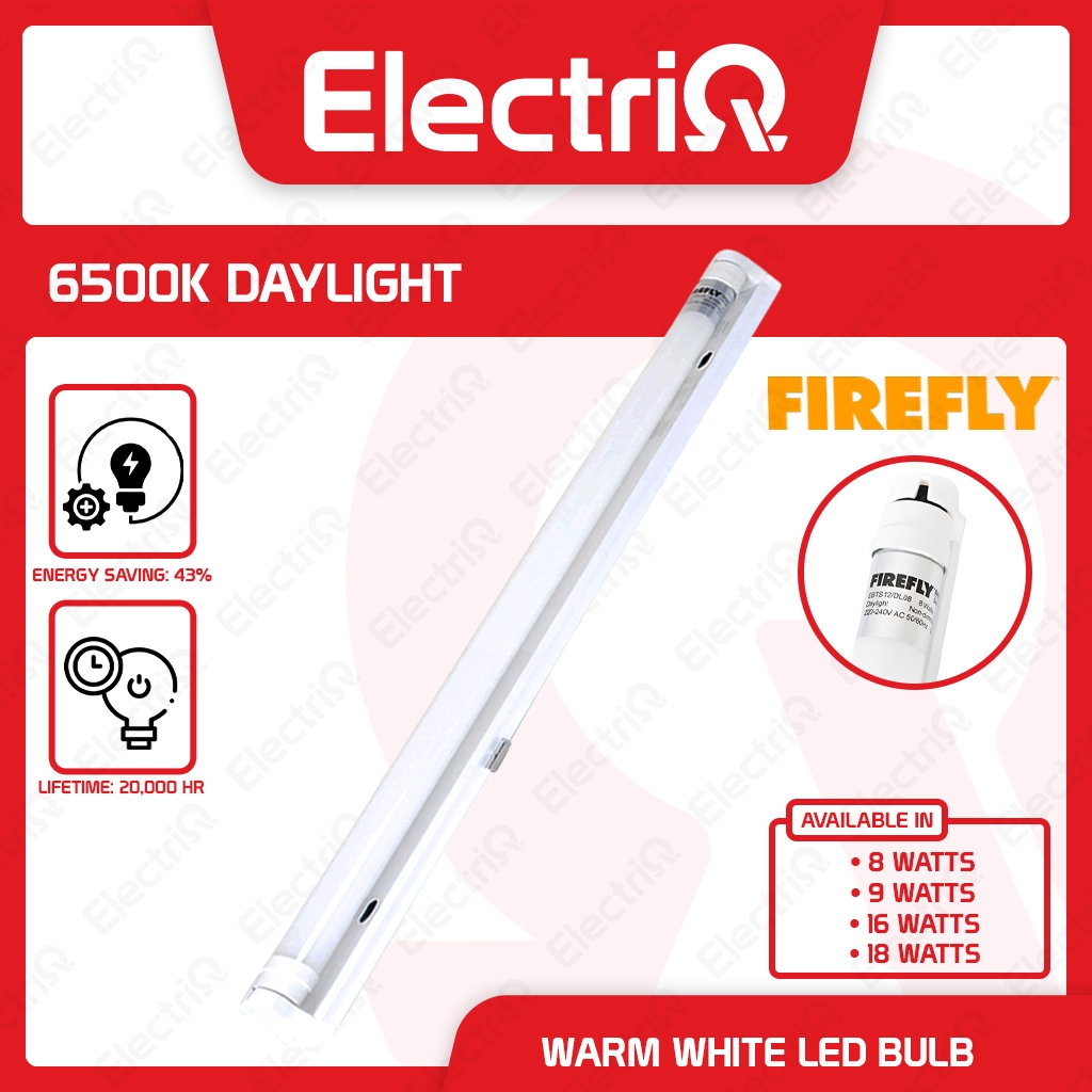 Electriq l Firefly T8 LED Tube & Box Type Set LED Lamp Single Ended ...
