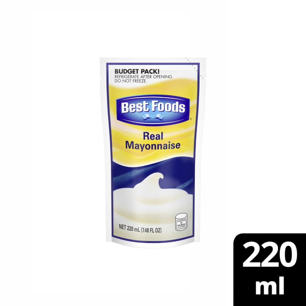 Best Foods Real Mayonnaise Regular 220mL | Shopee Philippines