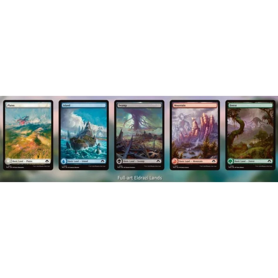 FULL ART BASIC LANDS Modern Horizons 3 MH3 MTG Magic the Gathering ...
