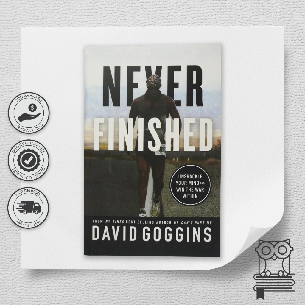 Booksmart Never Finished By David Goggins an Authobiography Book ...