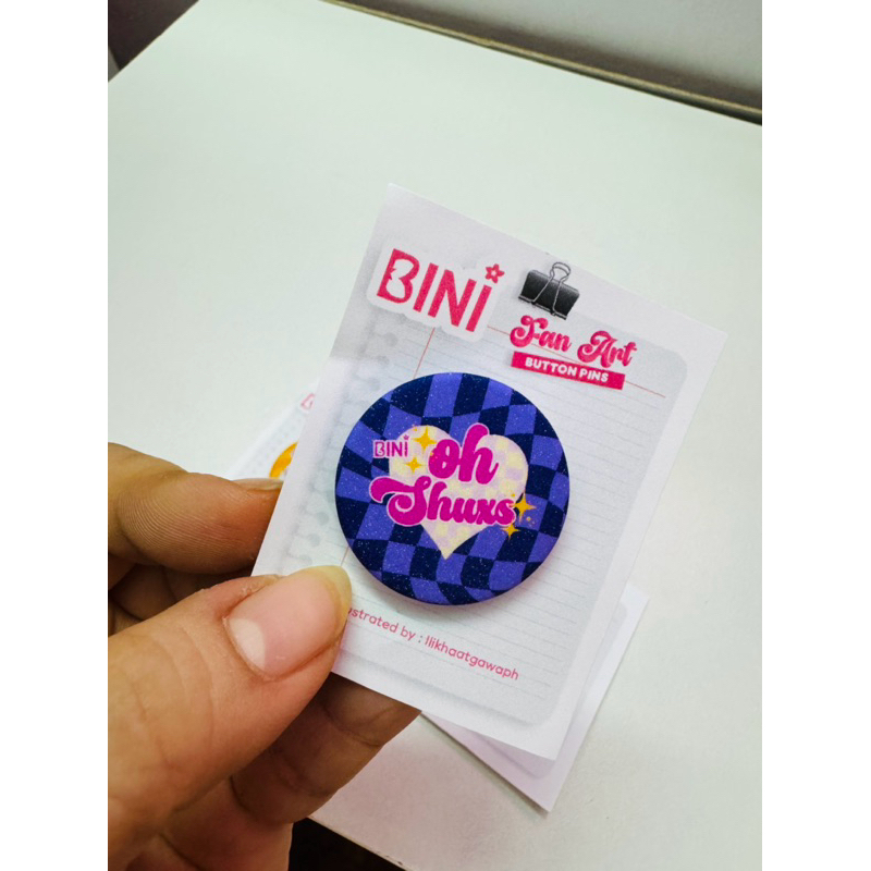 BINI fan art button pins | Shopee Philippines