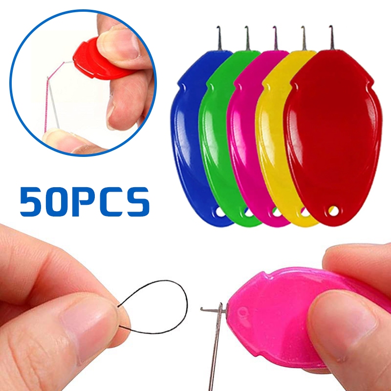 Threader 100pcs Small Eye Threader Tool for Work, Sewing Machine ...