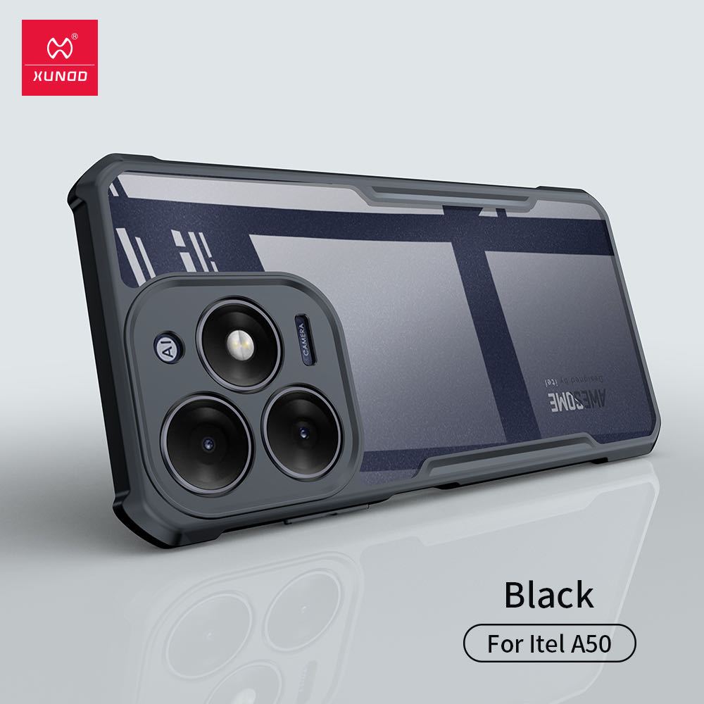 Itel A50 4G Original Xundd Beatle Series Shockproof Case Cover | Shopee ...