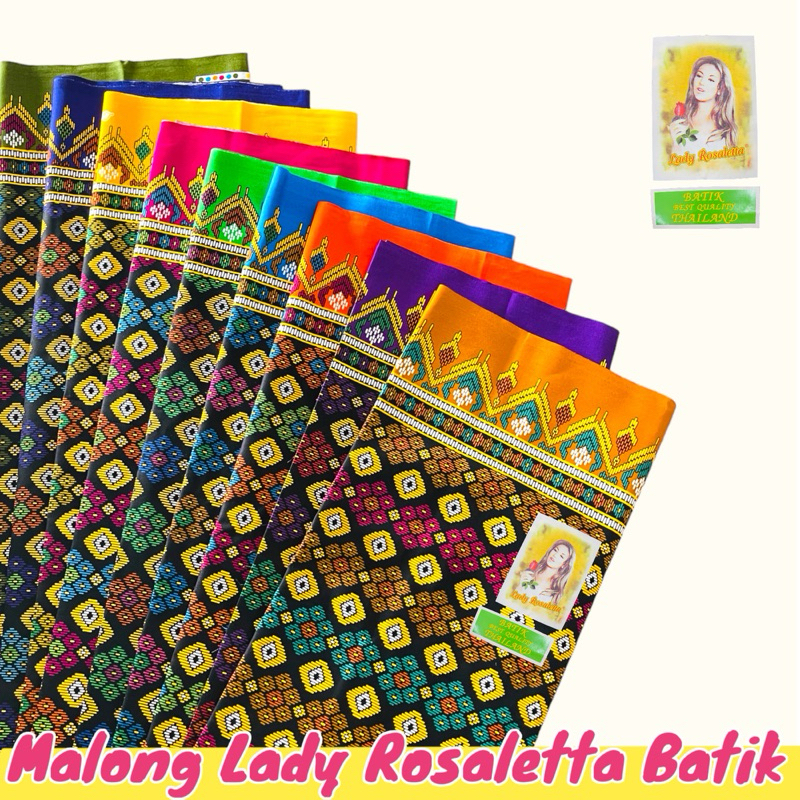 Malong Rosaletta Batik Tribal Ethnic Thailand Quality | Shopee Philippines
