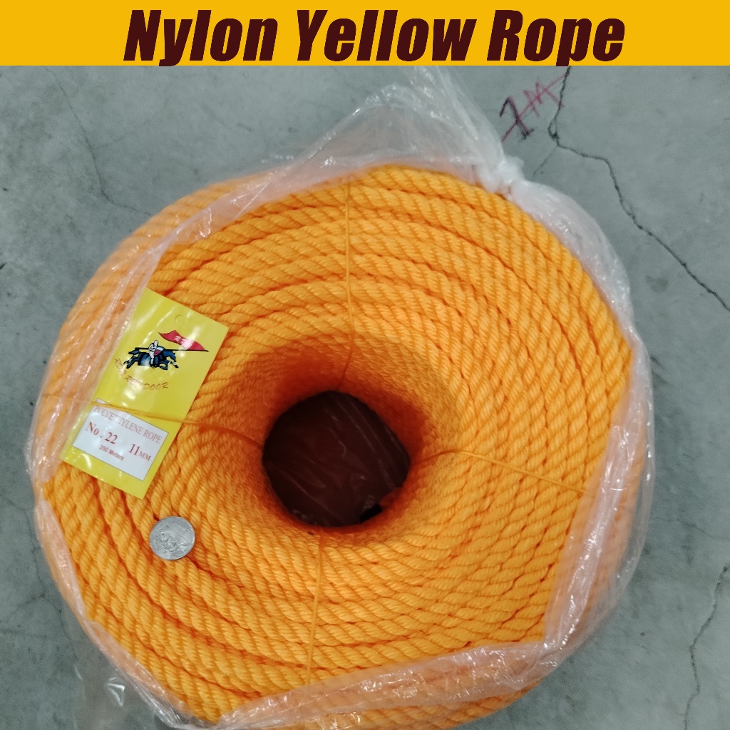 Length 200meters Diameter 2-7MM Nylon Rope Panali Lubid Polyethylene ...