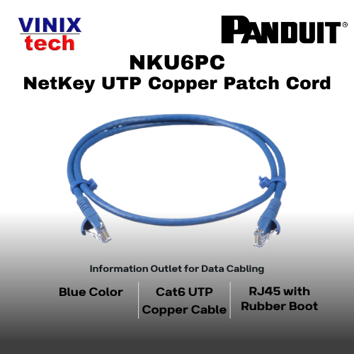 Panduit NKU6PC UTP Copper Patch Cord | Shopee Philippines