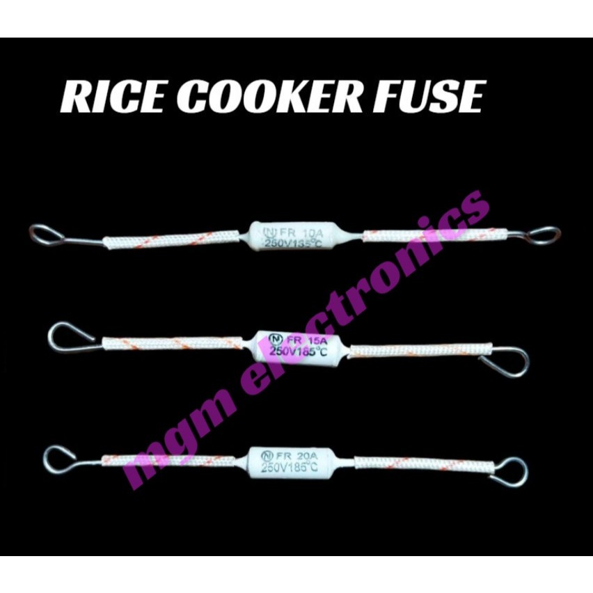 1PC RICE COOKER FUSE THERMAL FUSE 185C 10A 15A 20A RF250V CERAMIC ...