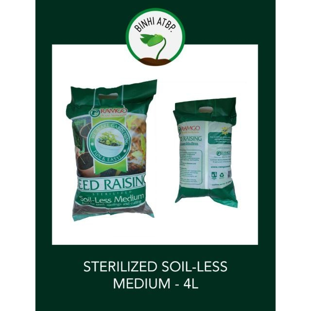 Ramgo Soil-less Seed Raising Medium 4L Bag | Shopee Philippines