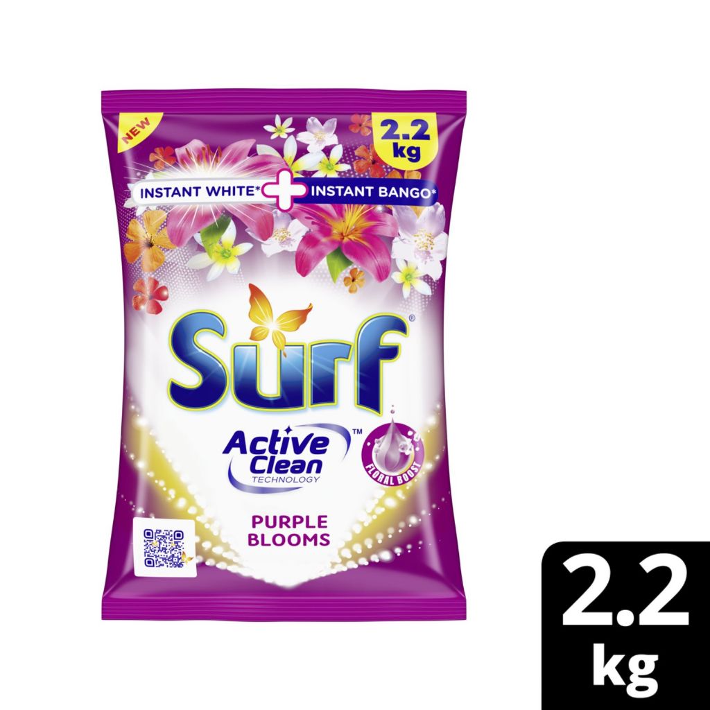 Surf Powder Detergent Purple Blooms 2.2kg Pouch | Shopee Philippines
