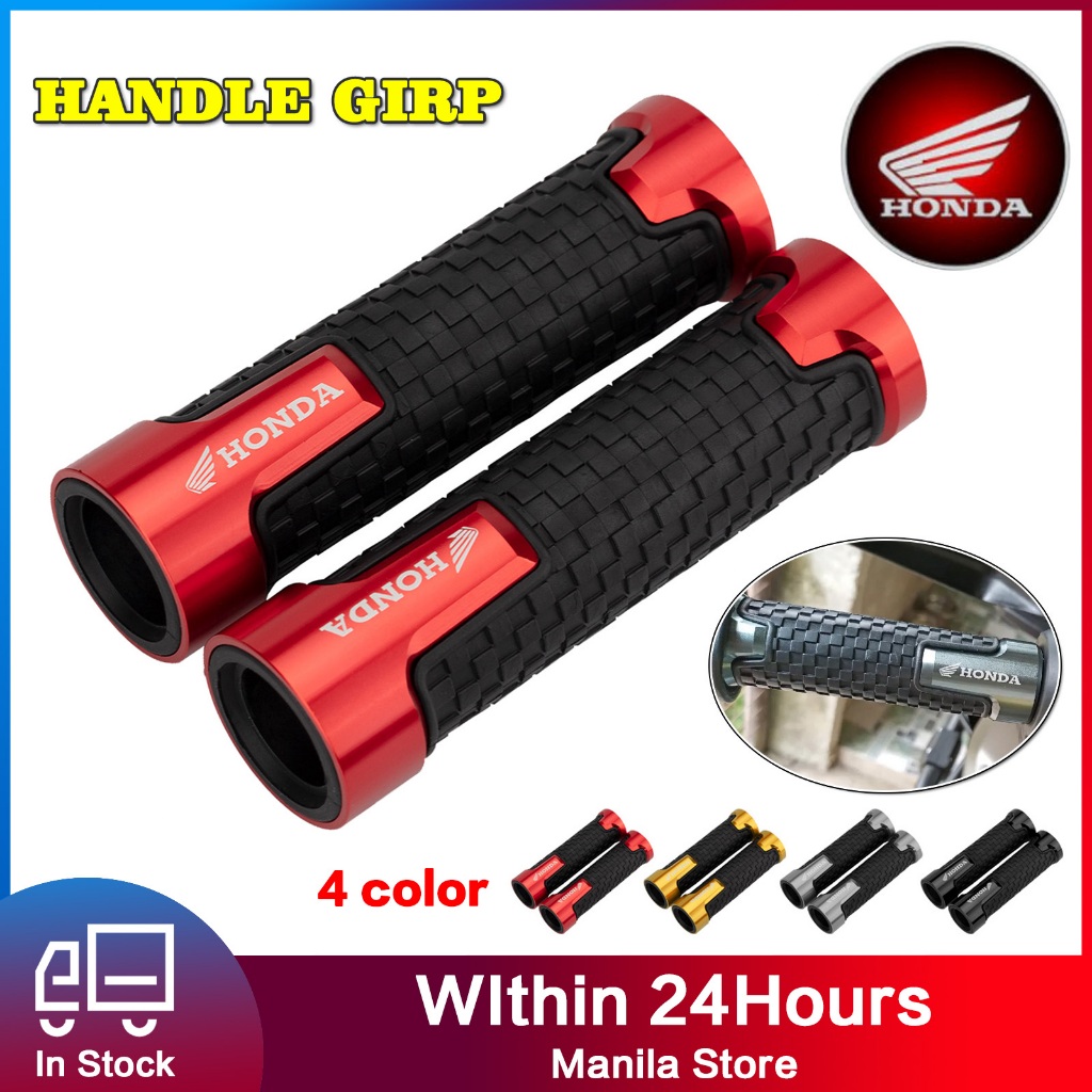 Honda Handle Grip Motorcycle Handle Grip 2PCS Universal Motorcycle ...